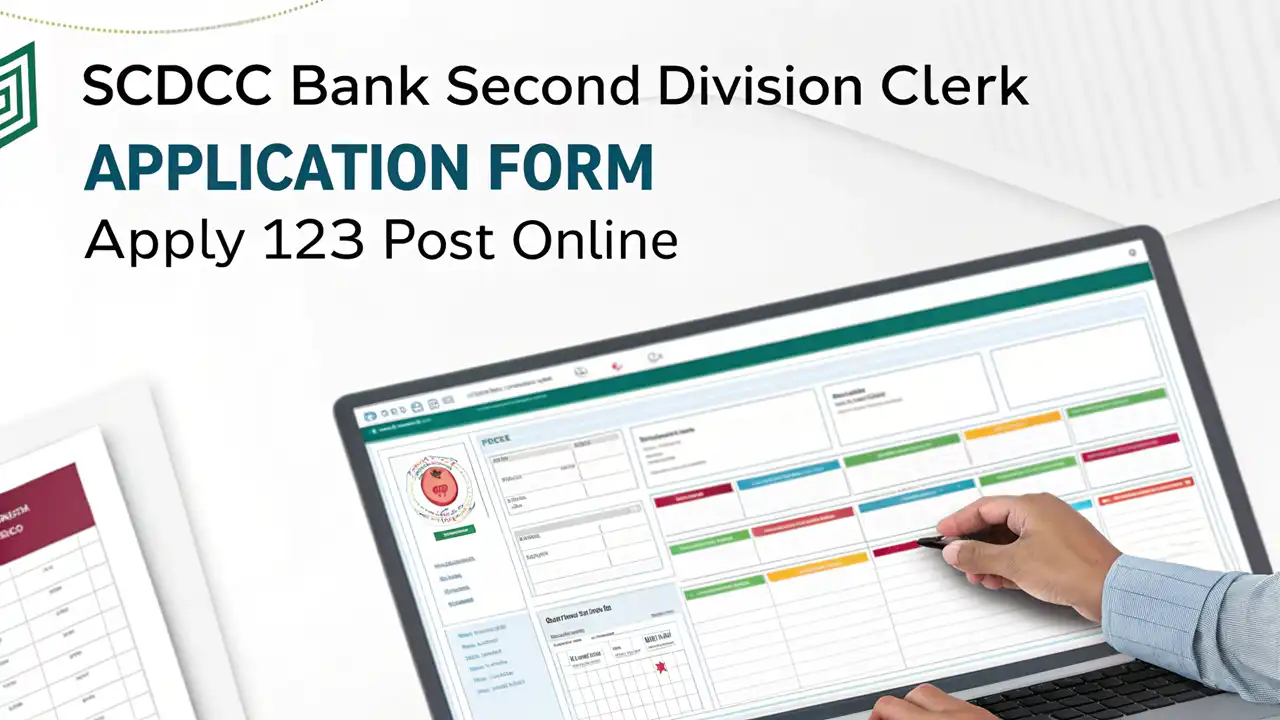 SCDCC Bank Second Division Clerk Form: Apply 123 Post Online